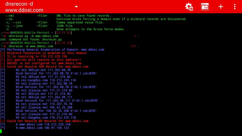 andrax pentest 高级专业黑客安卓渗透测试工具 - 🔰雨苁ℒ🔰